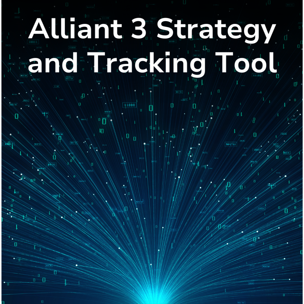 Win Alliant 3 Now: Here is your Free Strategy and Tracking Tool! | Lohfeld